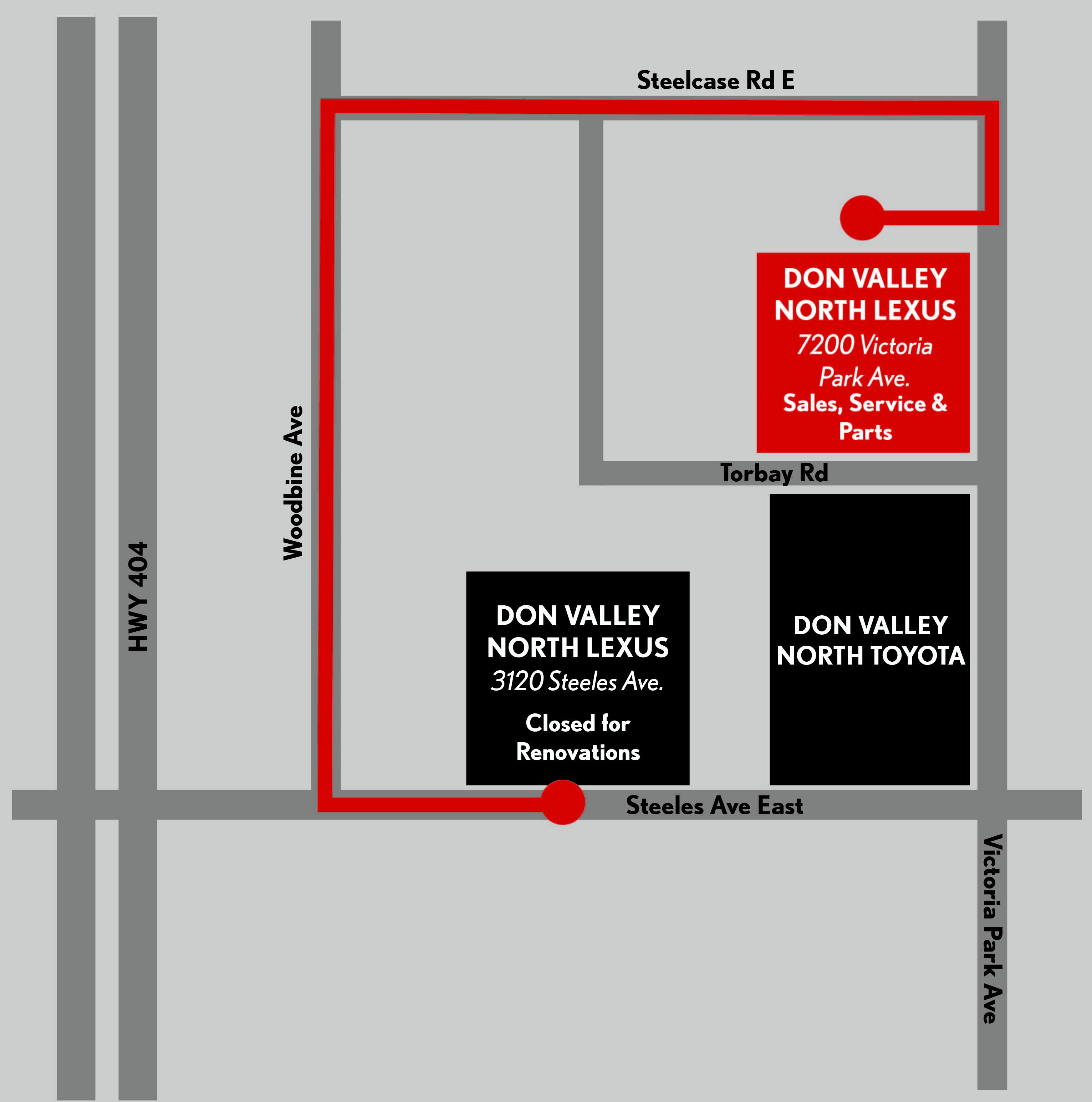 Renovation Notice - Don Valley North Lexus - Don Valley North Lexus ...